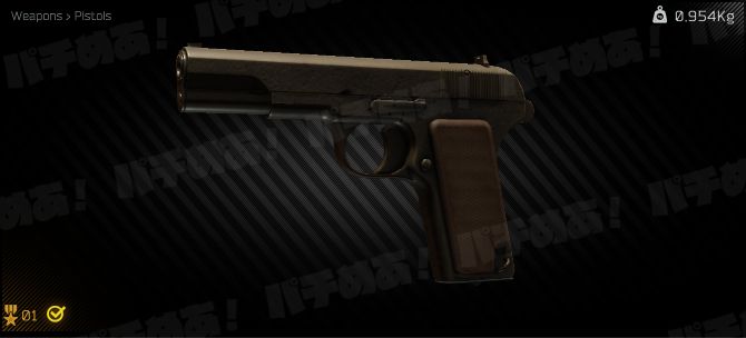 【タルコフ】TT Goldカスタム＆弾薬おすすめ一覧【EFT】