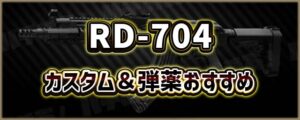 【タルコフ】RD-704カスタム＆弾薬おすすめ一覧【EFT】